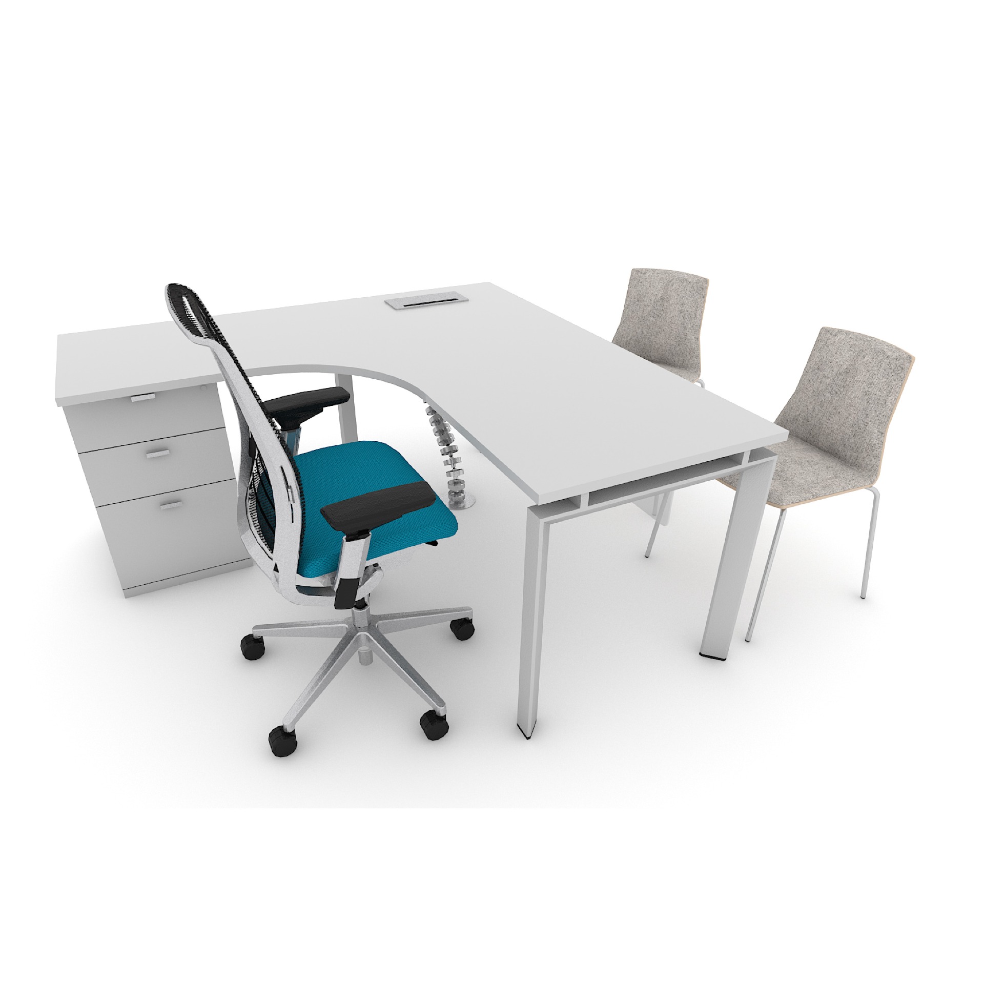 L-Shape Work Desk